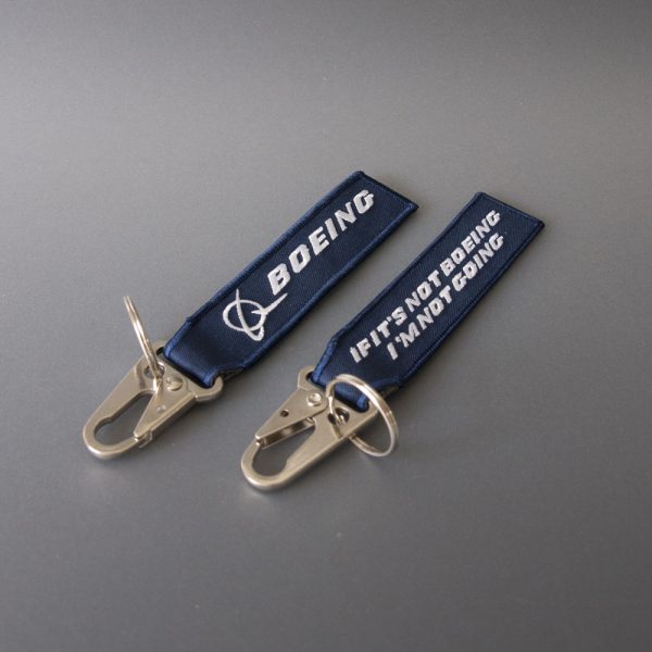 Keychain Boeing Hook-Blue - Aviation Warehouse
