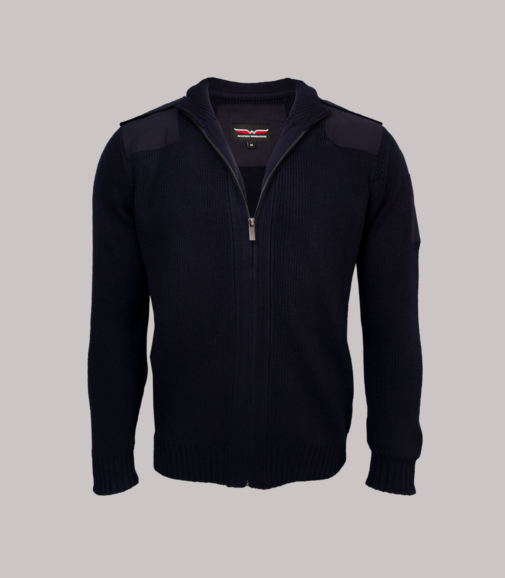Jumper Zip Epaulet - Aviation Warehouse