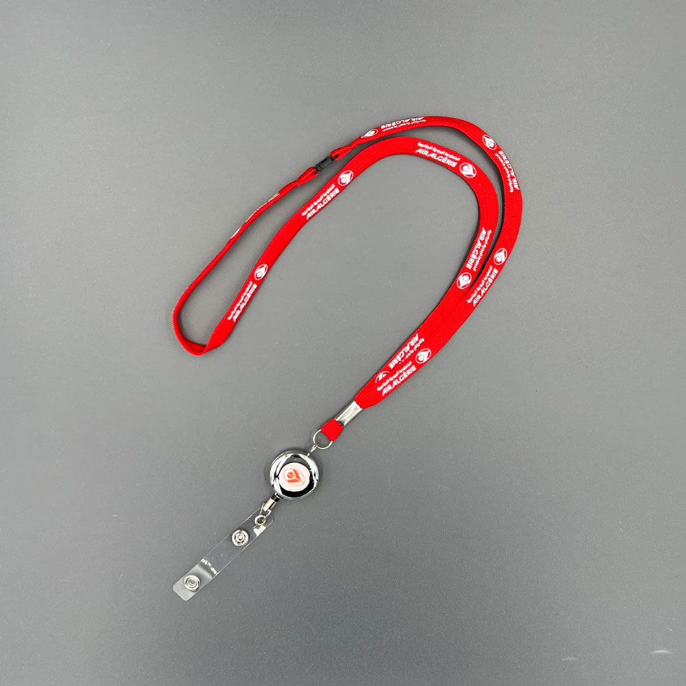 Lanyard AH Retractable - Red - Aviation Warehouse